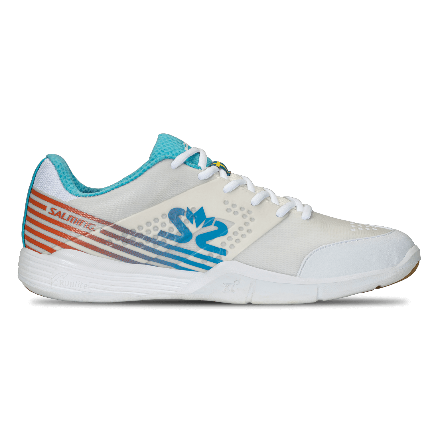 SALMING Viper 5 Shoe Men White/RaceBlue - SalmingStore.cz
